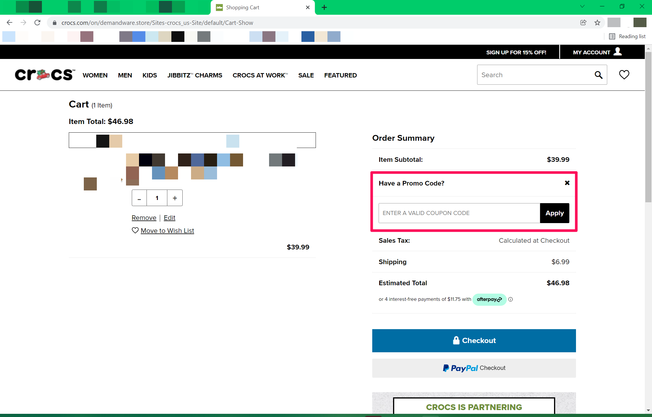Crocs Promo Codes, Coupons: 15% / 25% Off - June 2026
